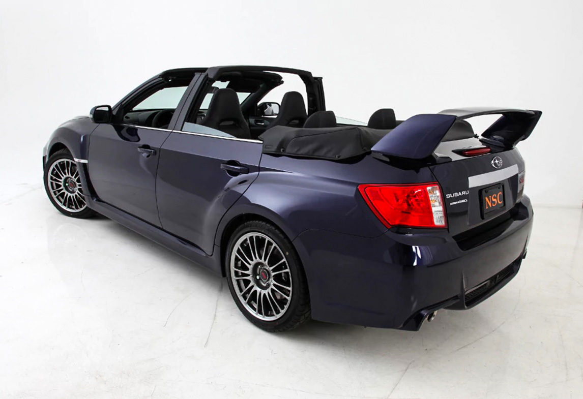 2011 Impreza WRX STi Convertible. Точно така, Convertible ...