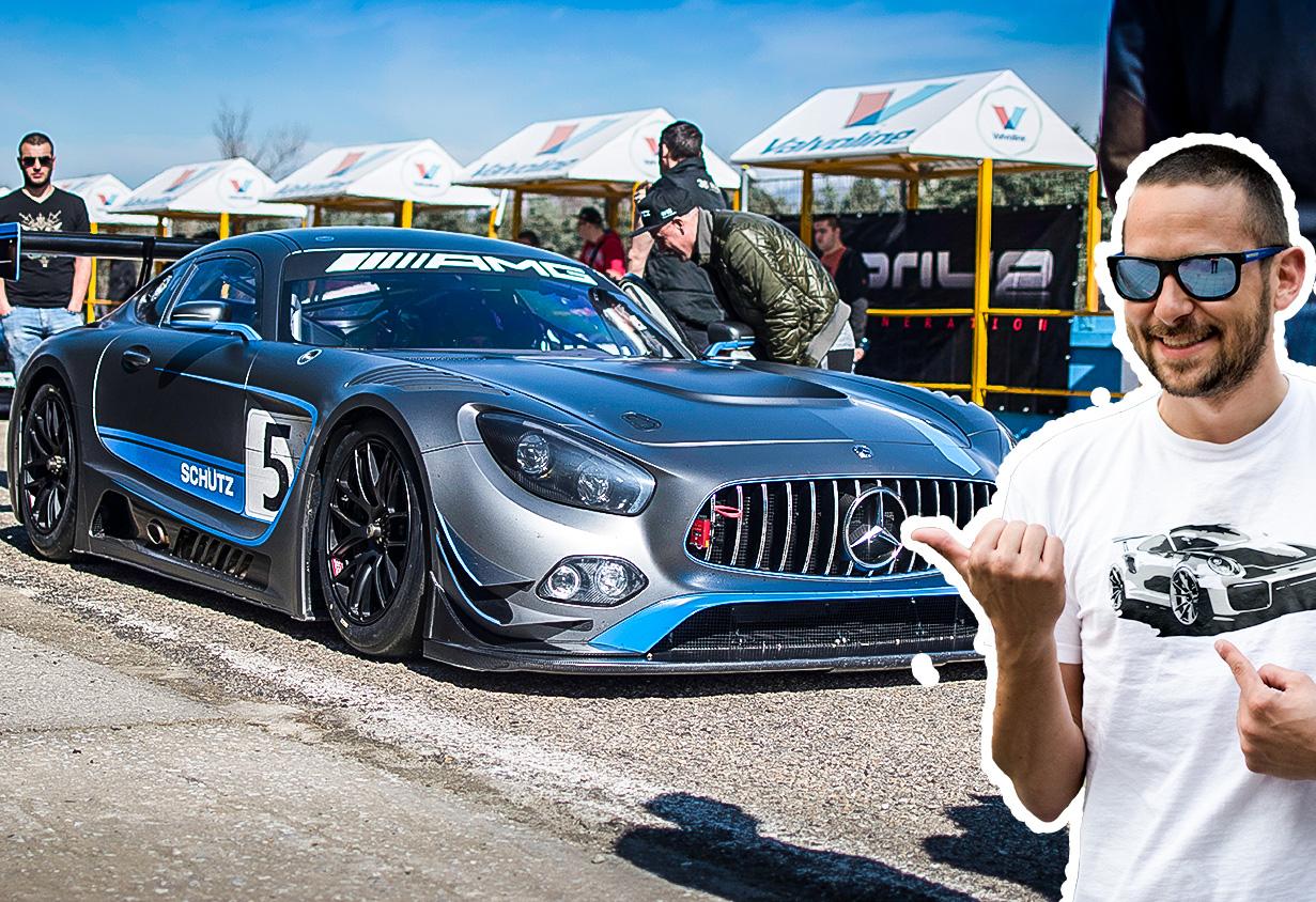 Този брутален Mercedes-AMG GT3 потроши рекорда на „Серес“, бяхме там ...