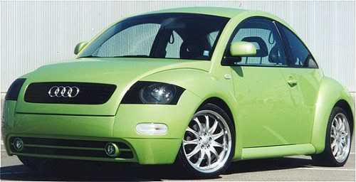 Този VW Beetle-Audi TT хибрид се продава за 7200 долара. Казват му ...