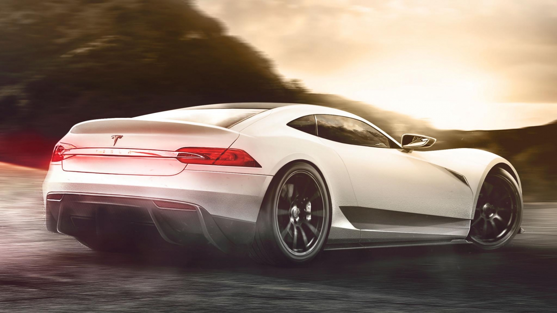 Tesla Model R: когато Илон Мъск погне Ferrari, McLaren, Lambo и ...