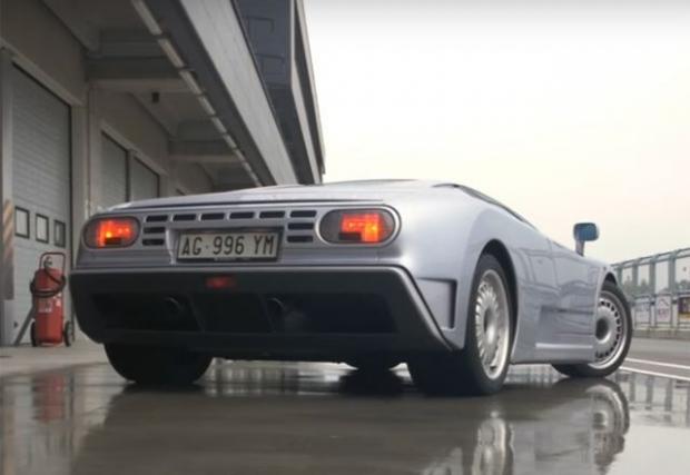 От дизайнера на Countach и Miura. Bugatti EB110, мега бубoлечката преди ...