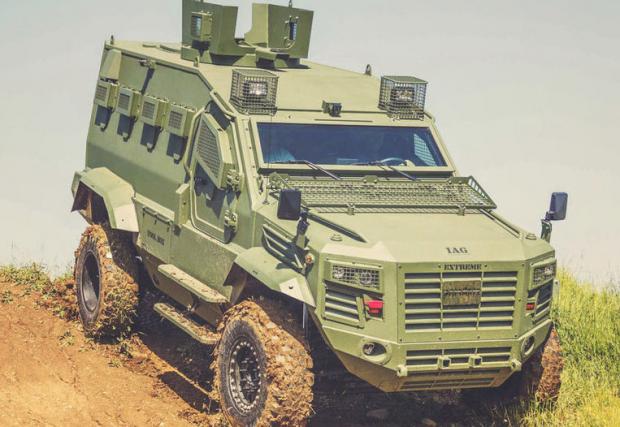 Това е Рила 4x4 Xtreme MRAP! Български брониран автомобил, най-бърз и ...