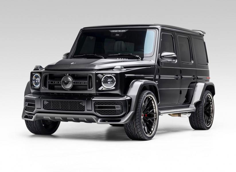 Vorsteiner карбонизира Merc-AMG G63 и го качи на 24-инчови джанти ...