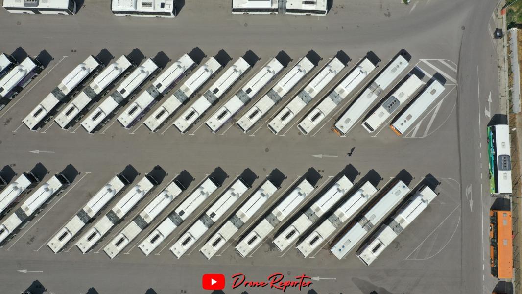 Вижте пълните депа на столичния градски транспорт от птичи поглед | DizzyRiders.bg | Движението ...