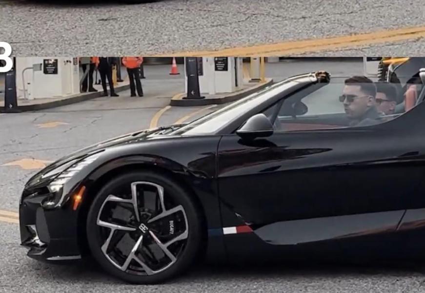 Лука Дончич пристигна за мач на Лейкърс с Bugatti Mistral (Видео ...