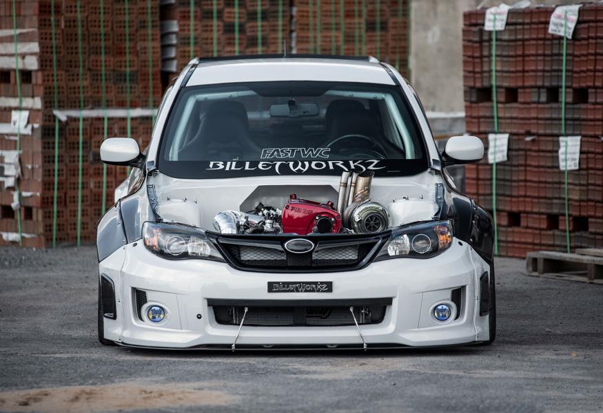 2012 Subaru WRX с мощен 700 коня RB28DETT мотор от R34 Nissan Skyline ...